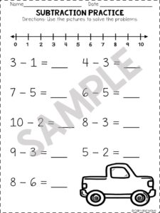Kindergarten No-Prep Packet | Car/Vehicle Themed | English Language ...