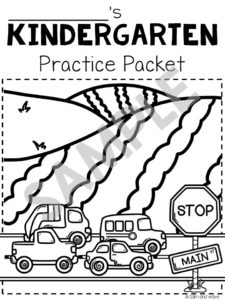 Kindergarten No-Prep Packet | Car/Vehicle Themed | English Language ...