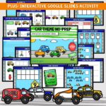 Kindergarten No-Prep Packet | Car/Vehicle Themed | English Language ...
