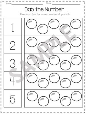 0-10 Number Practice Worksheets | Homeschool | Printables | Digital ...