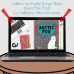 FREE Arctic Fox Digital Interactive Notebook | Homeschool| Science ...