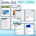 Sharks Digital Interactive Notebook | Sharks Unit Study | Homeschool ...