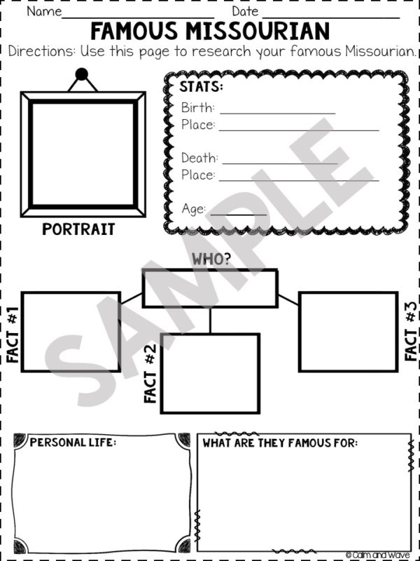 Missouri Unit Study with Lapbook / Interactive Notebook with Digital ...