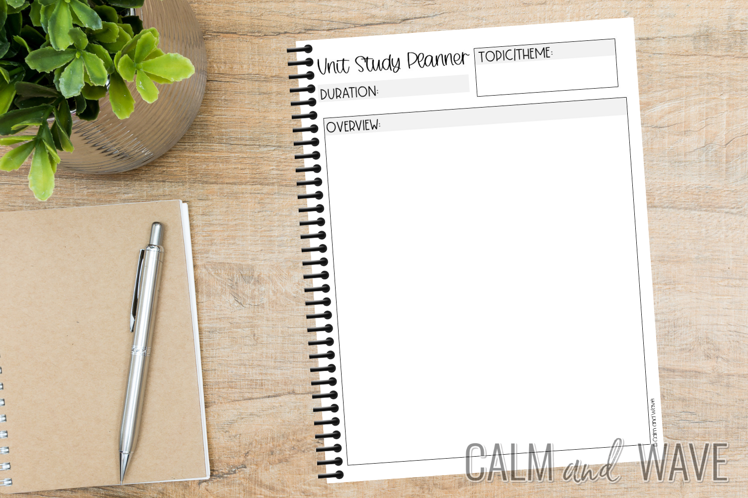 Step-by-Step Walkthrough of Planning a Homeschool Thematic Unit - Calm ...