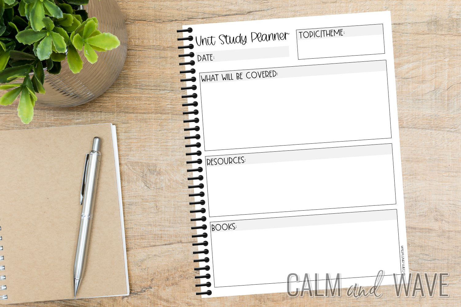 Step-by-Step Walkthrough of Planning a Homeschool Thematic Unit - Calm ...