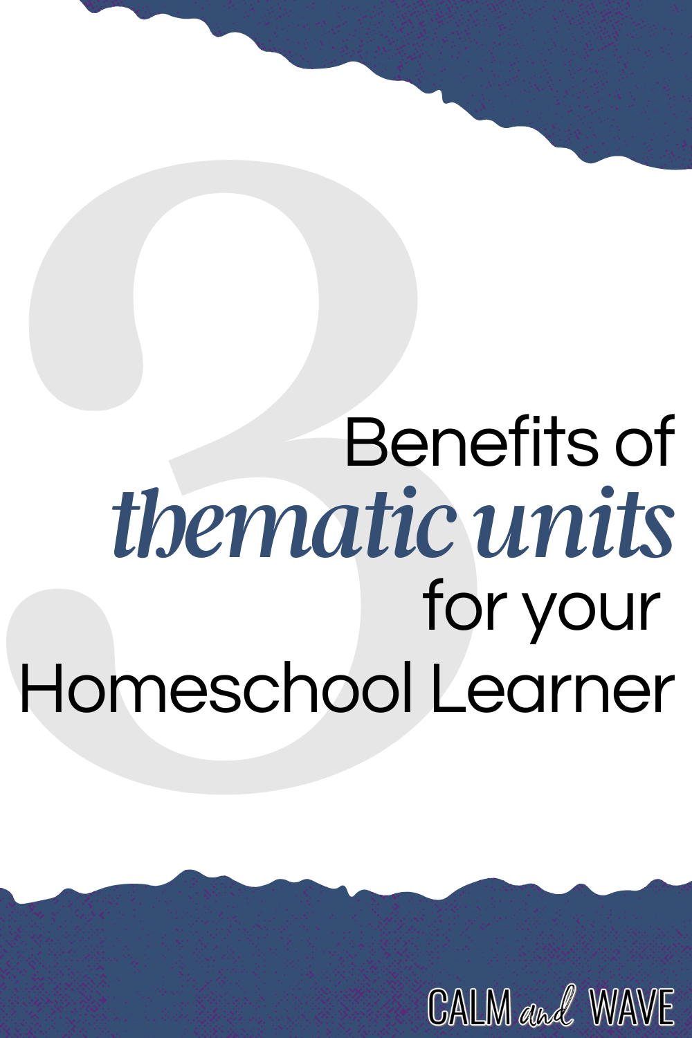 3 Benefits Of Thematic Units For Your Early Homeschool Learner - Calm ...